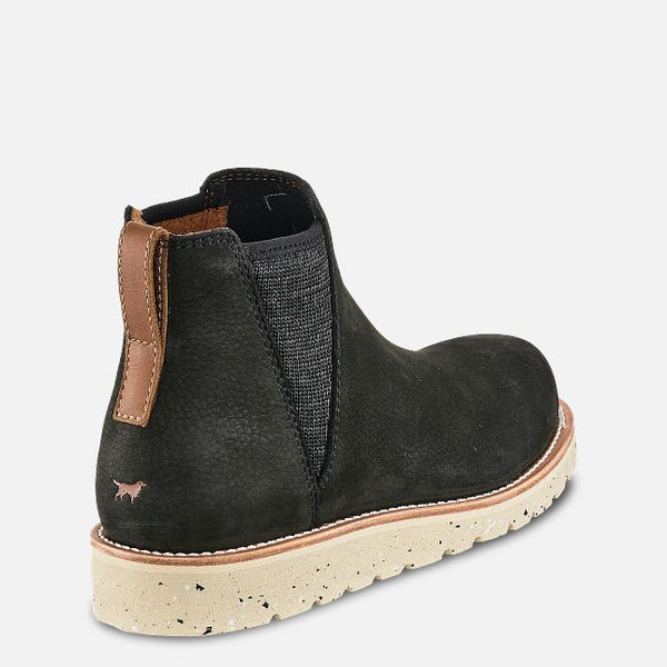 Setter Fifty Women’s 6’’ Pull On Leather Boot - Black